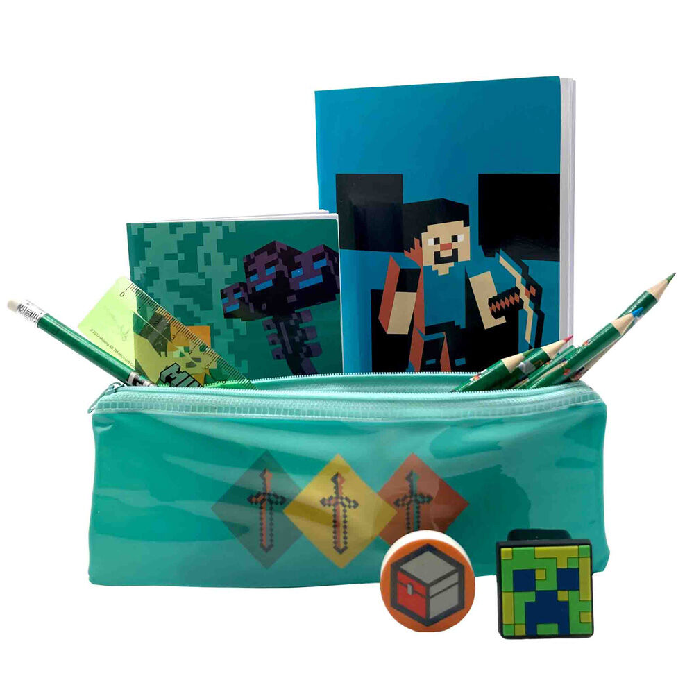 Minecraft stationery set | Stamp & Print It Now